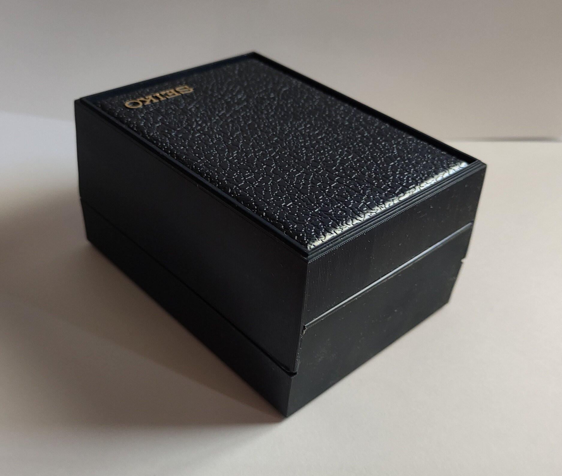 SEIKO QUARTZ Vintage Plastic Watch Box Case Empty - Etsy Australia