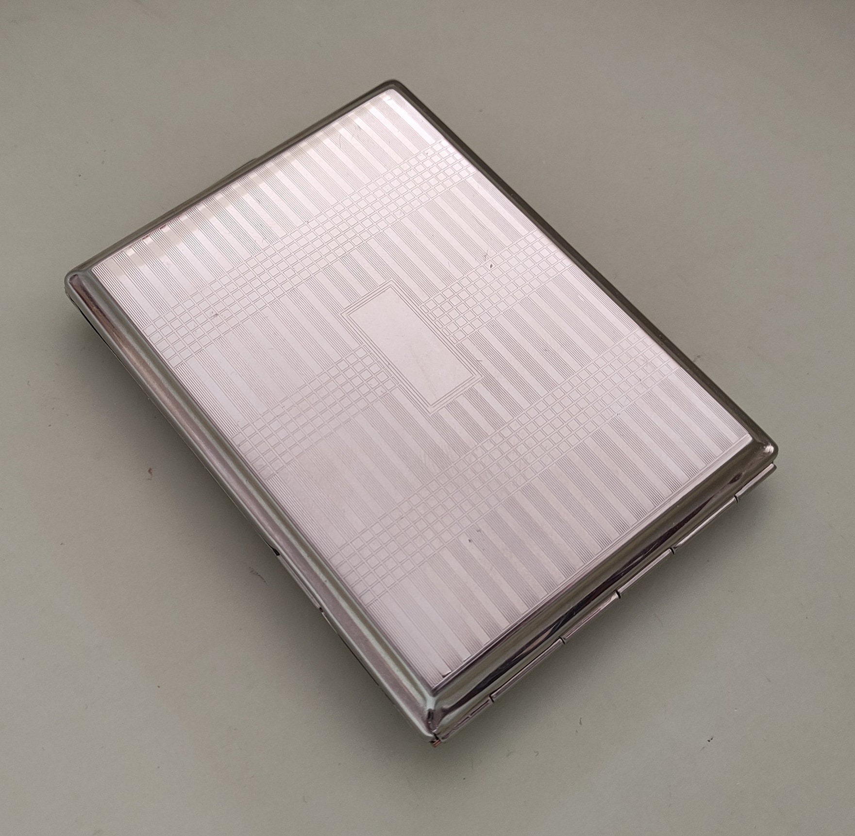 Vintage Metal Cigarette Case Made in Germany - Etsy