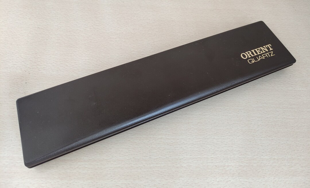 ORIENT QUARTZ Vintage Watch Box / Case - Etsy