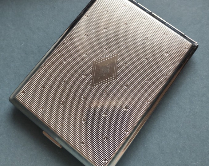 Vintage Metal Cigarette Case Made in Germany - Etsy