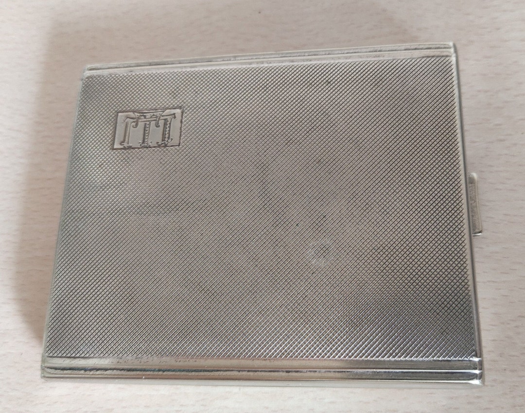 Vintage Collectible Metal Cigarette Case - Etsy