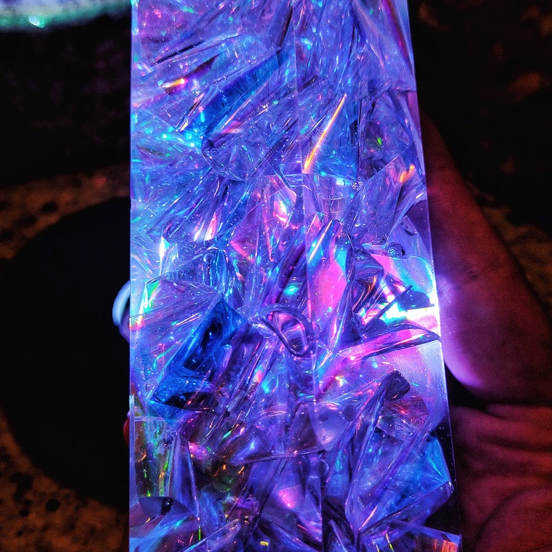 Black Resin Table Crystal - Etsy