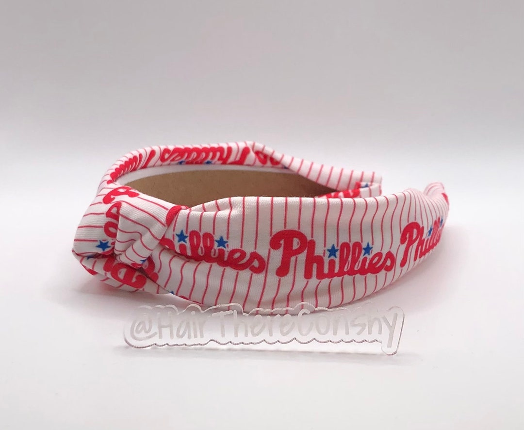 Philadelphia Phillies Pinstriped Knotty Headband - Etsy