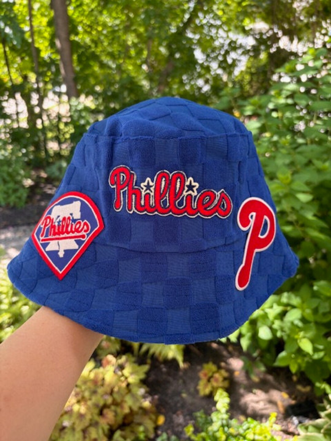 Phillies Patch Bucket Hat - Etsy