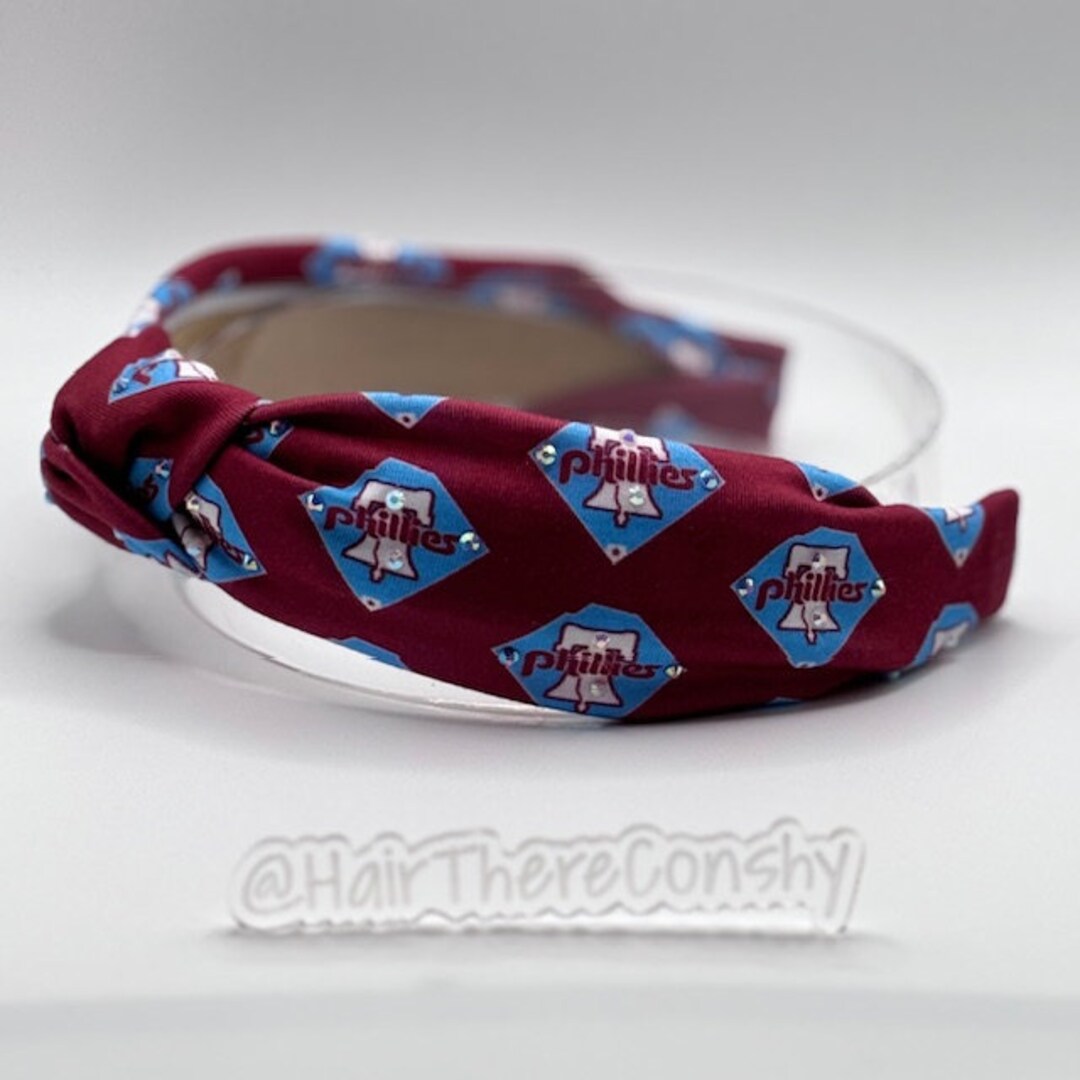 Phillies Throwback Knotty Headband - Etsy
