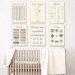 Set of 8 Educational Poster Set for Playroom or Nursery, Kids and ...