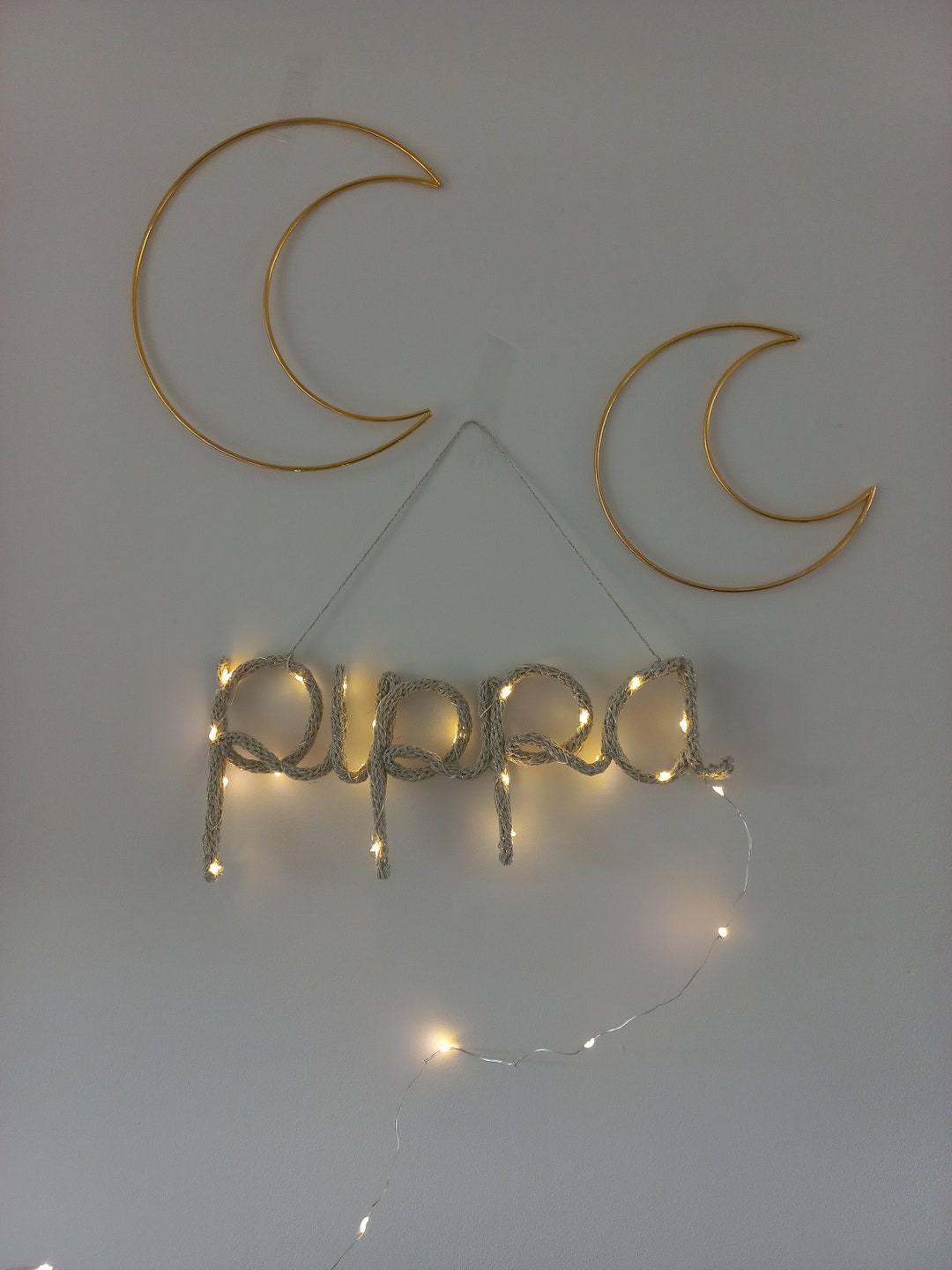 Personalized Wall Lamp With Name LED Lamp Name Lamp - Etsy