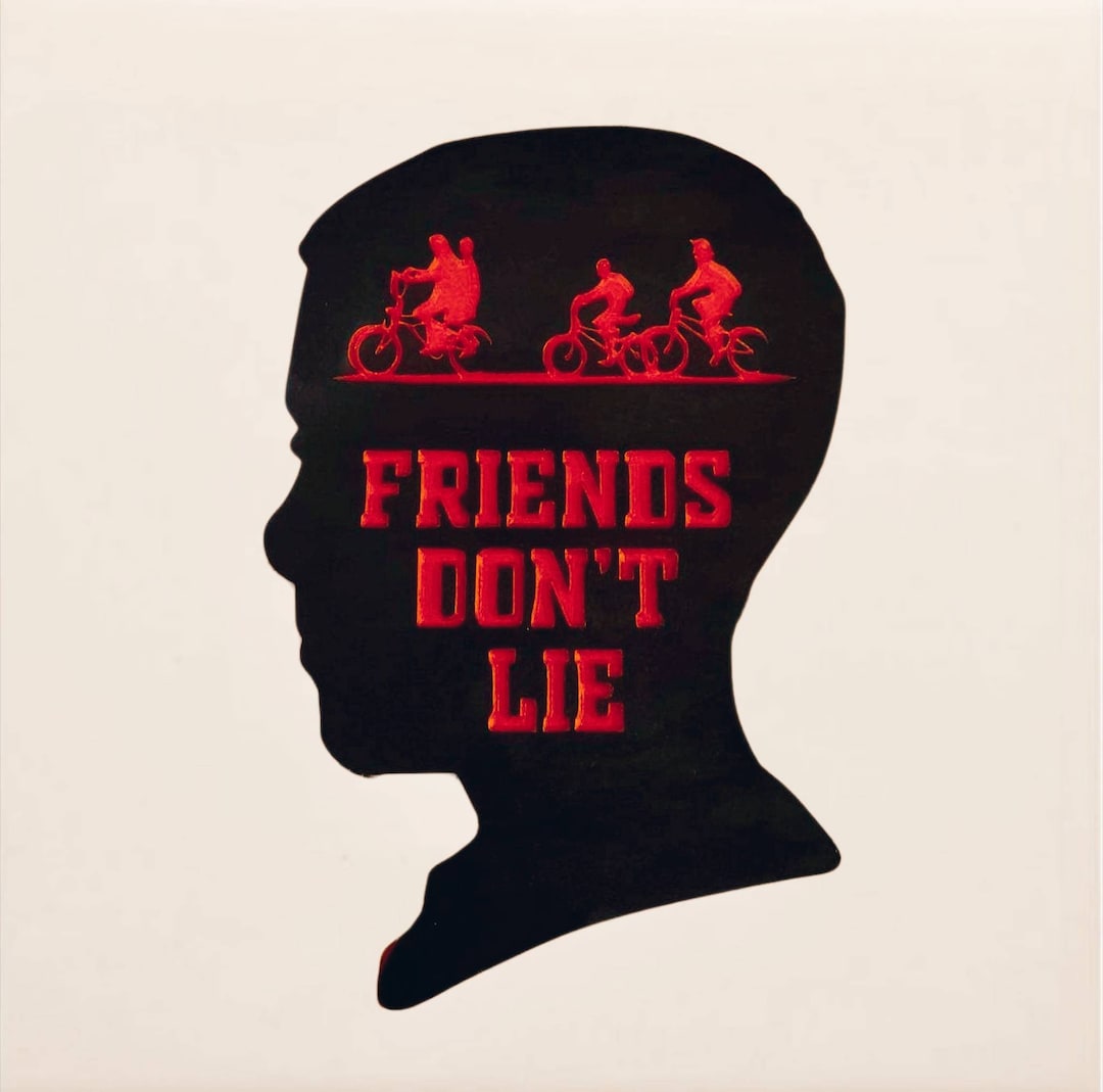 Stranger Things Silhouette - Etsy