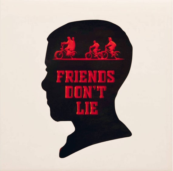 Stranger Things Silhouette - Etsy