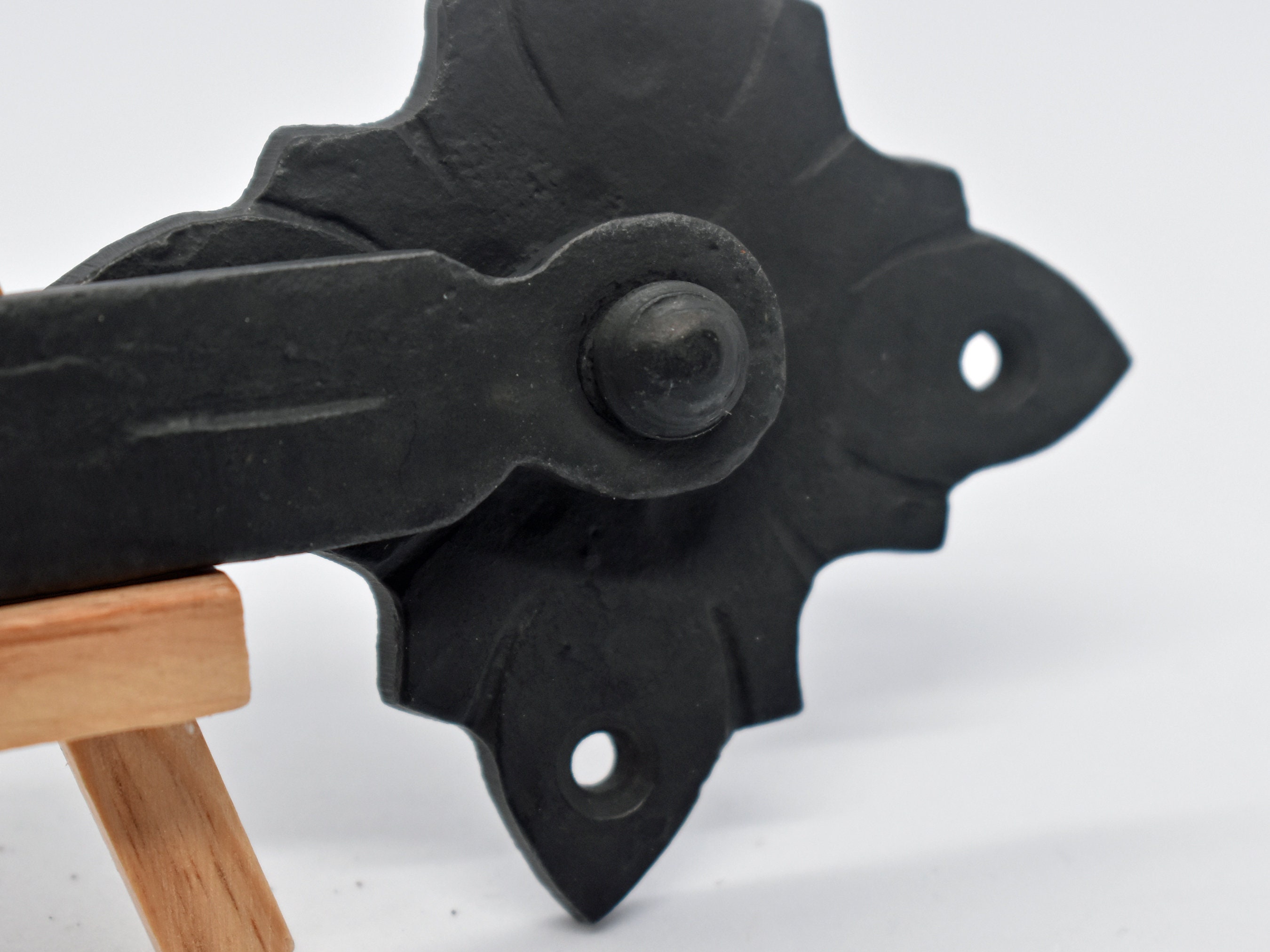 Dutch Style Drop Latch Set. Solid Traditional Hand Forged in - Etsy