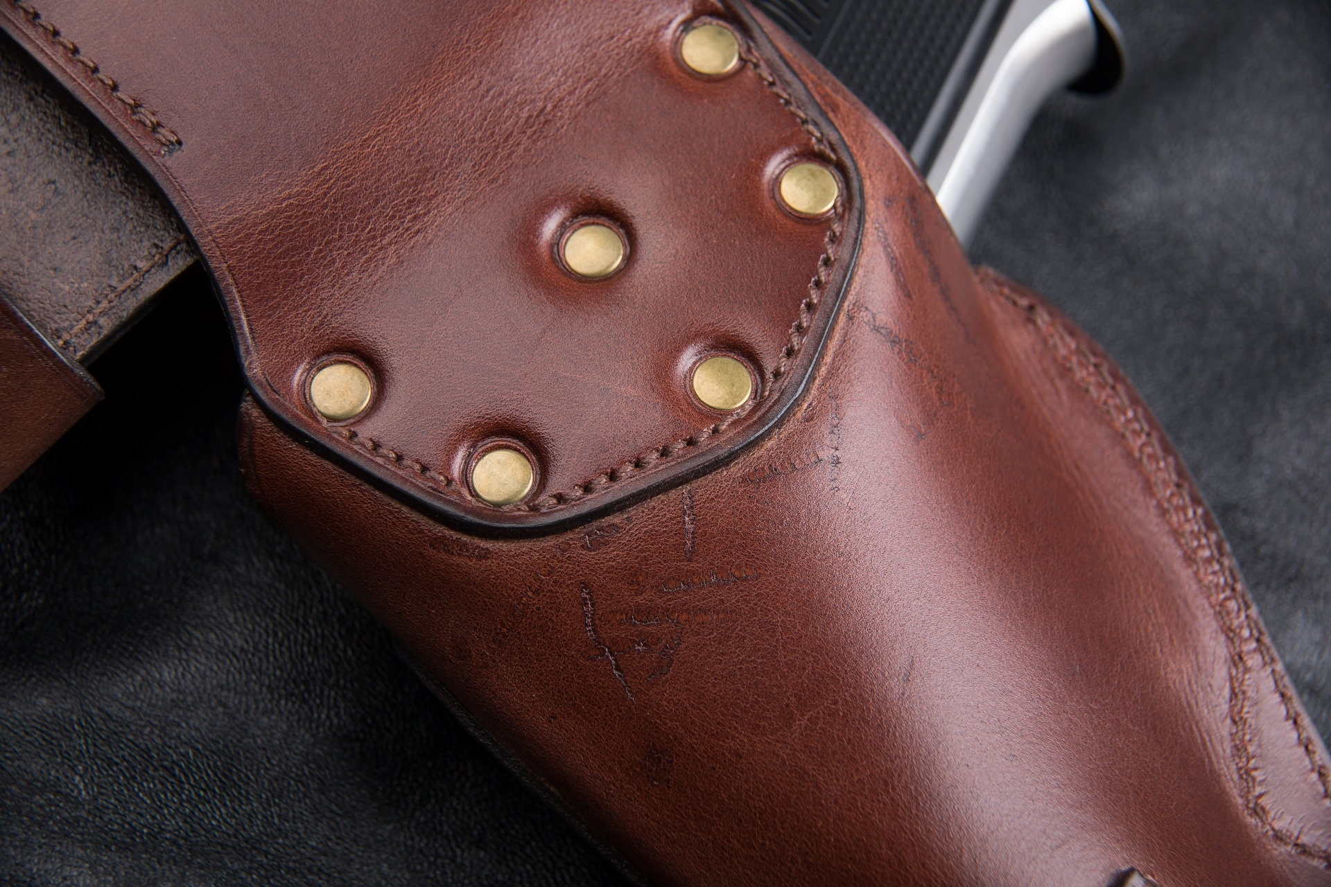 CZ 75 Leather Holster Сustom Made Unique Design Vintage - Etsy