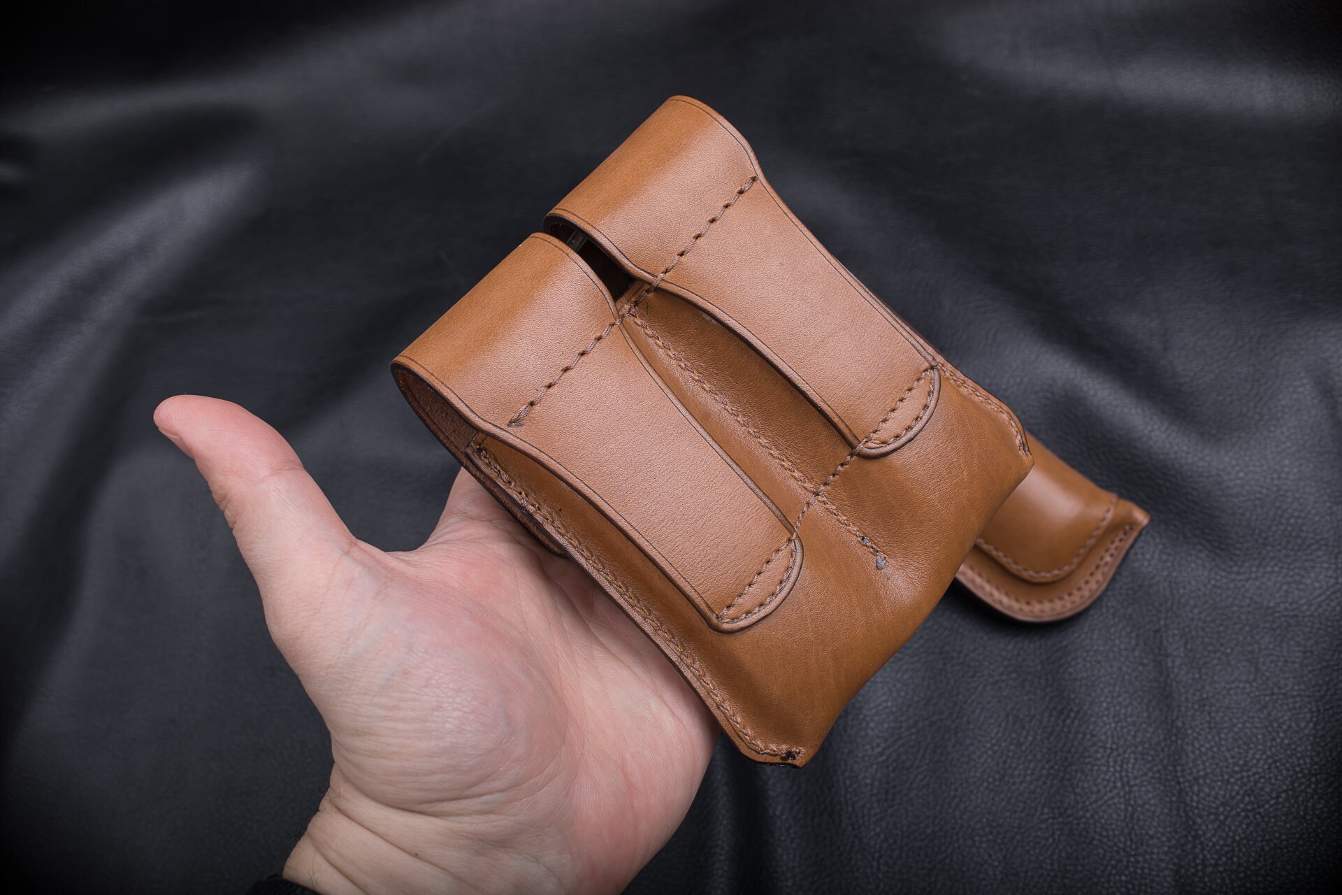 Colt 1911 Leather Magazine Pouch | Vintage Look | Retro Style - Etsy