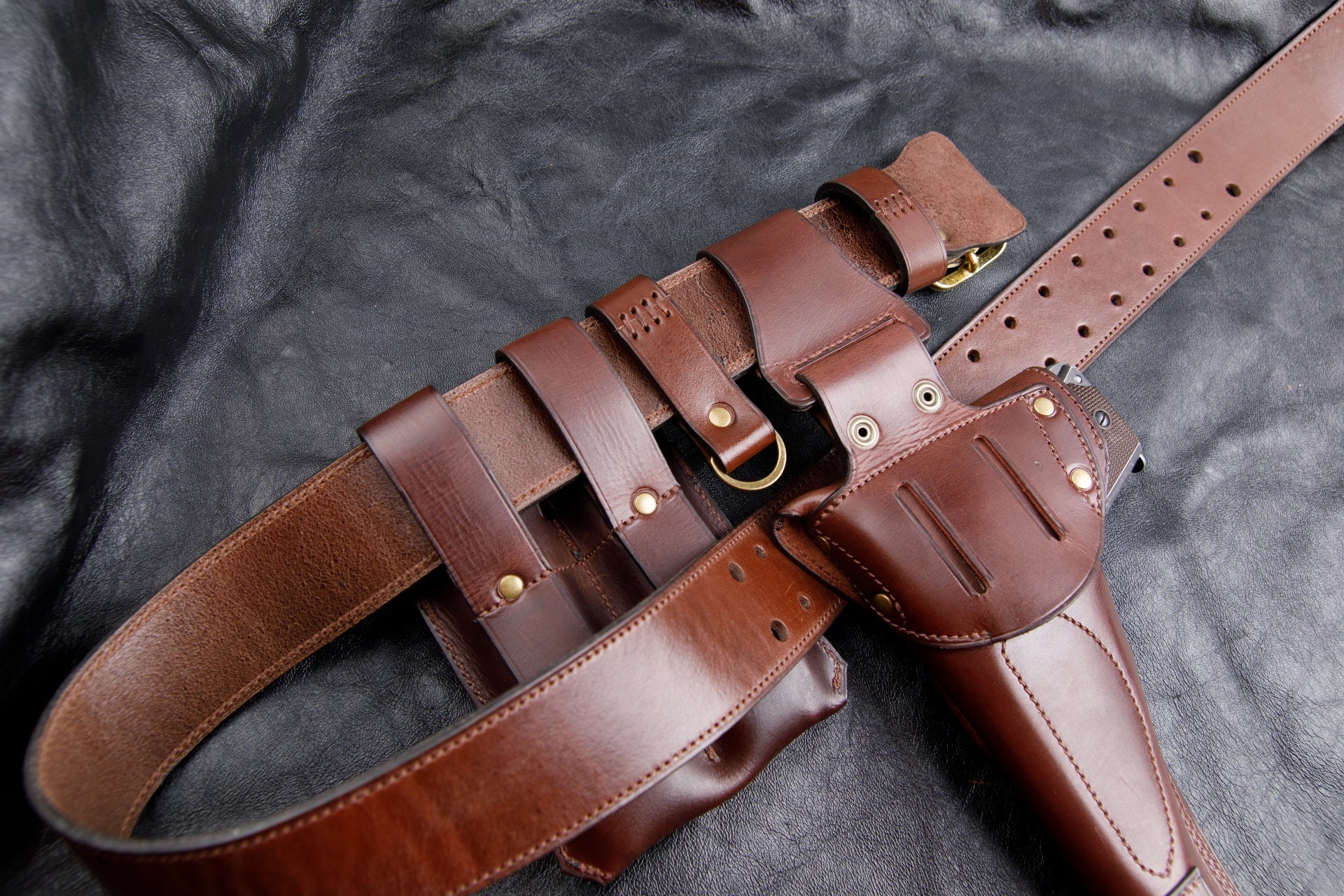 Colt 1911 Custom Made Leather Holster Vintage Look Unique - Etsy