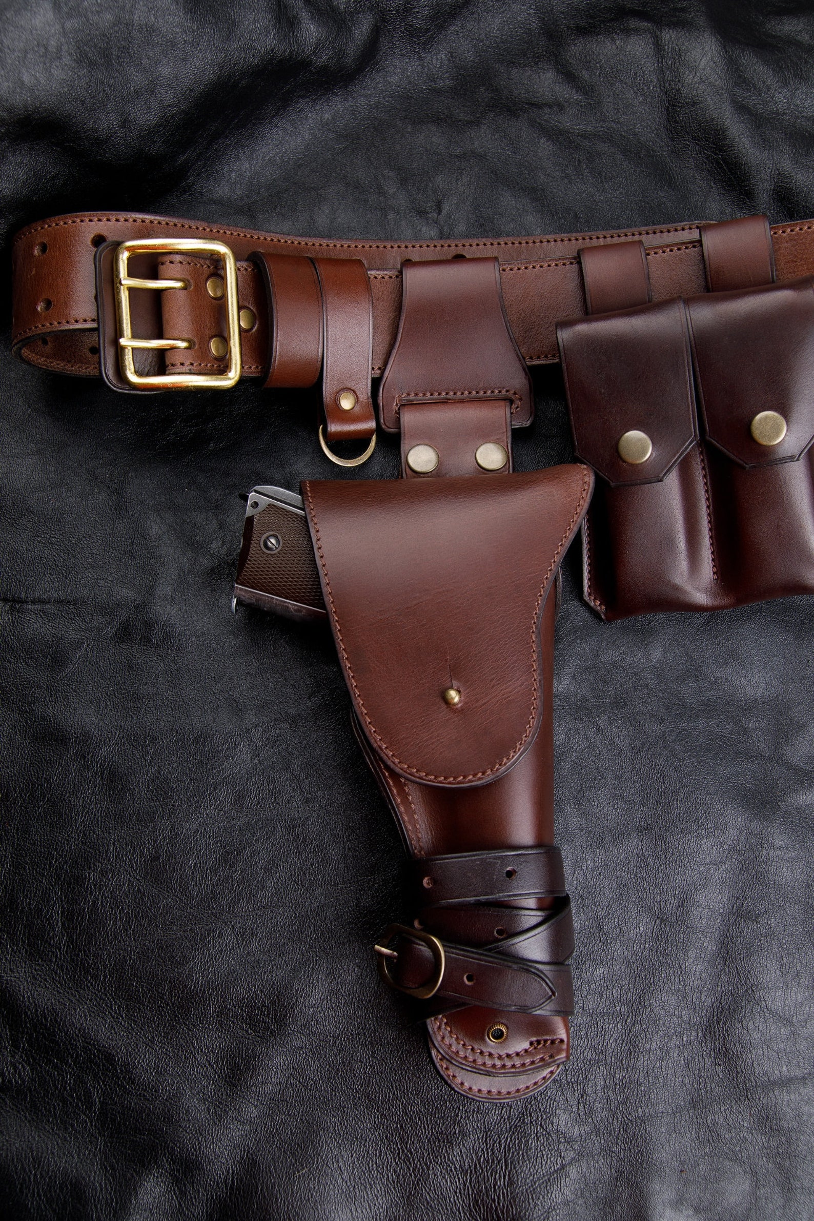 Colt 1911 Custom Made Leather Holster Vintage Look Unique - Etsy