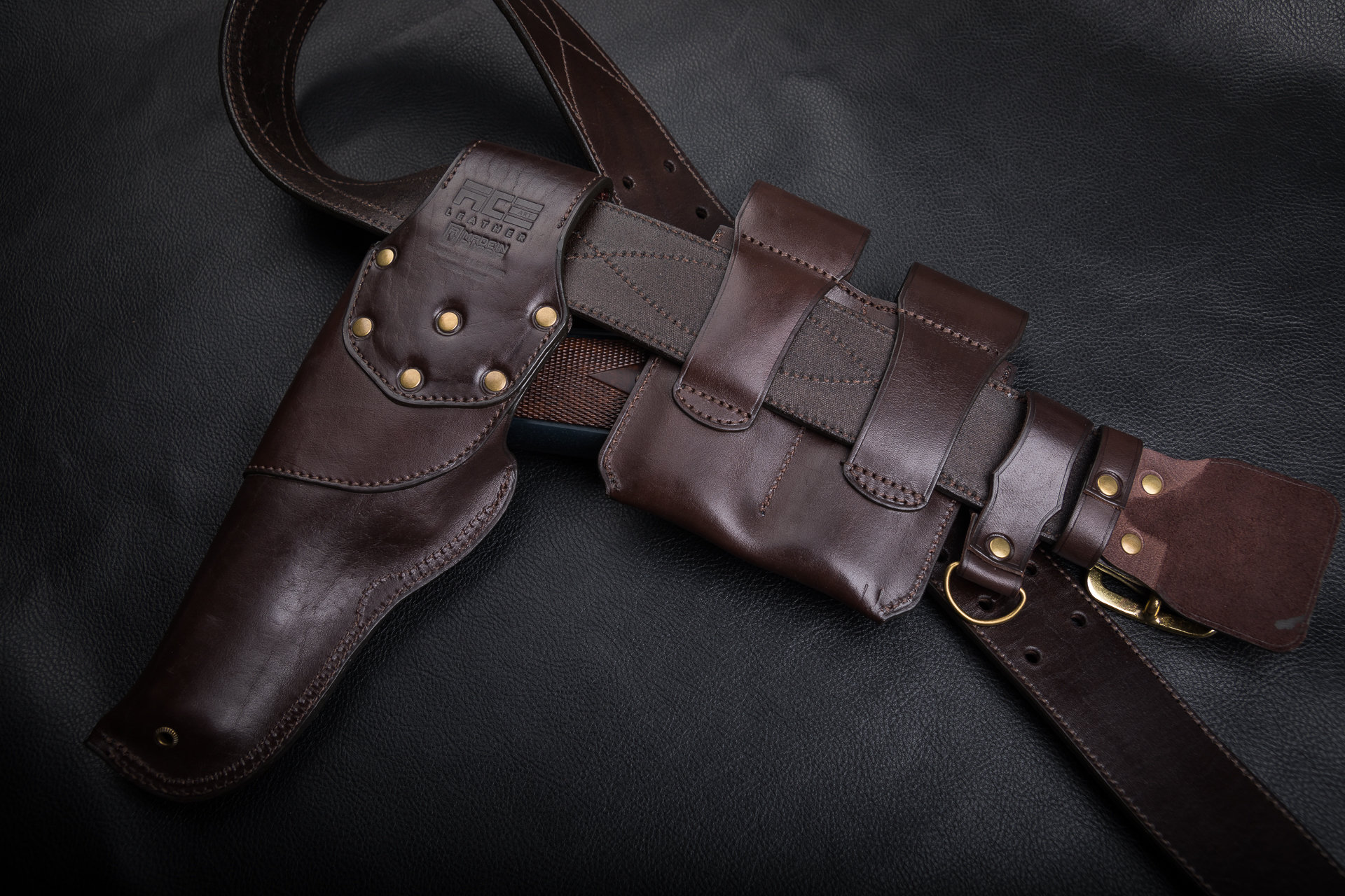 Colt 1911 Leather Magazine Pouch | Vintage Look | Retro Style - Etsy