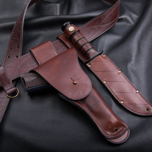 Leather Knife Sheath - Etsy