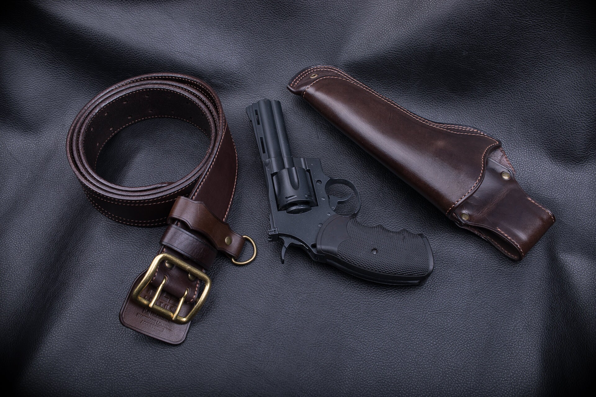 Colt Python Leather Holster | Сustom Made | Unique Design | Vintage ...