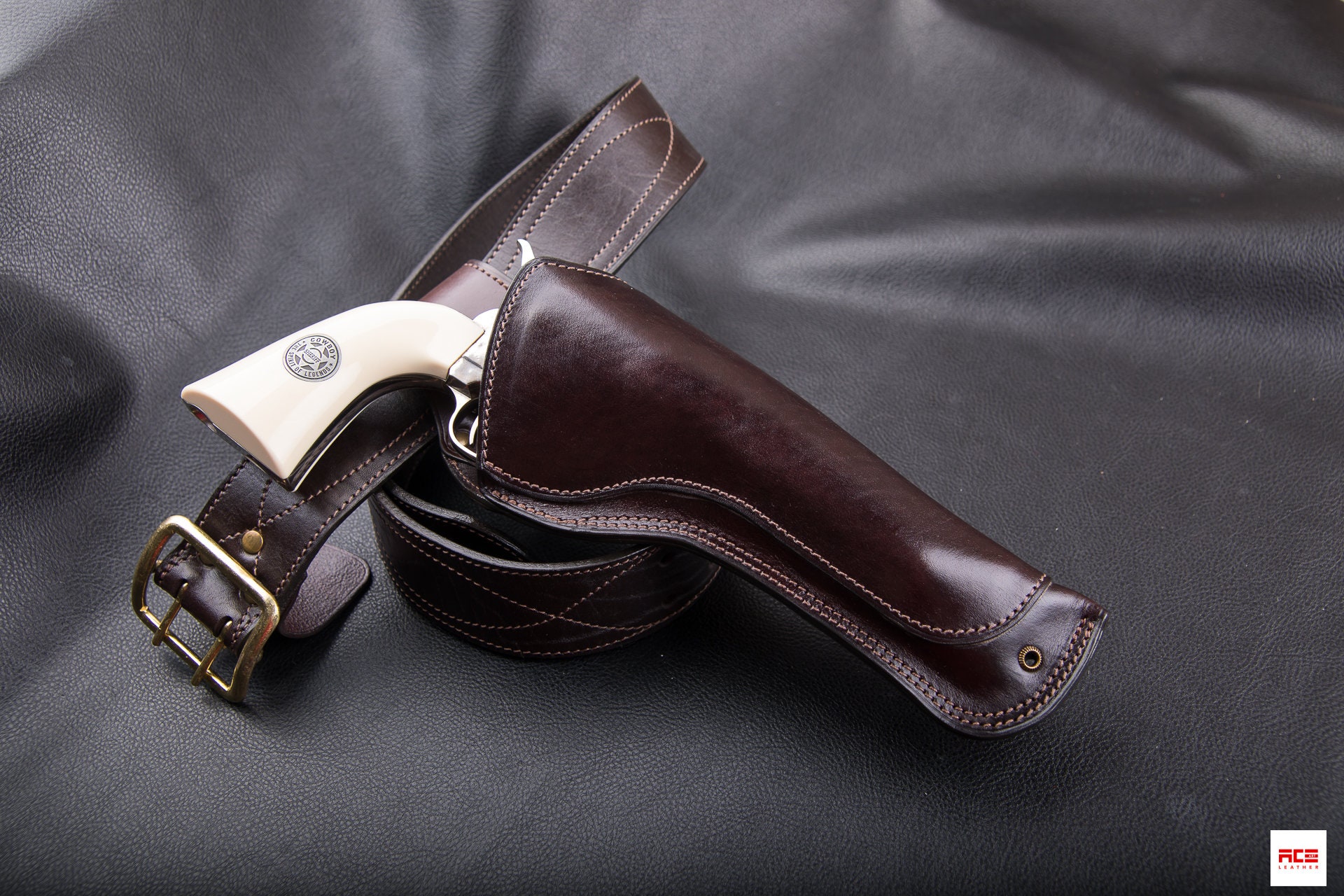 Colt Peacemaker SAA Custom Made Leather Holster Vintage Look - Etsy