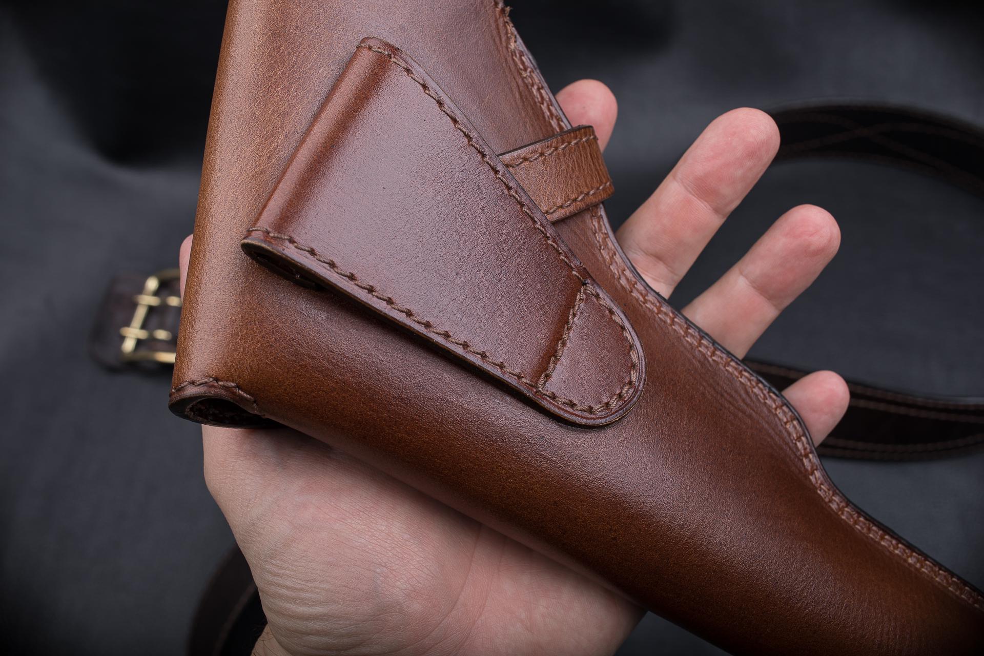 Colt Peacemaker SAA Custom Made Leather Holster | Vintage Look | Unique ...