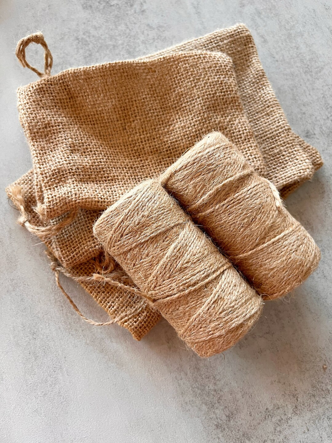 Heavy Duty Jute BOHO Hessian Natural Genius Jute Linen Rope String ...