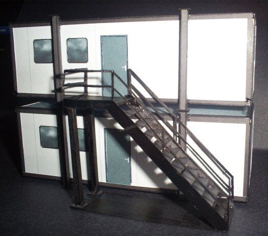 OO Gauge Virgin Rail Jackleg Cabins With Steps - Etsy