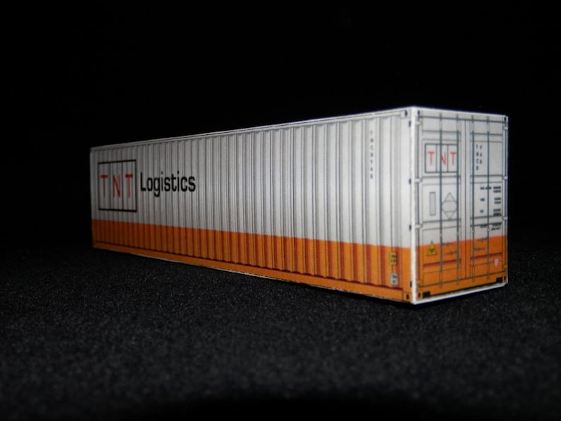 OO Gauge Set of 8 40ft Shipping Containers - Etsy Australia