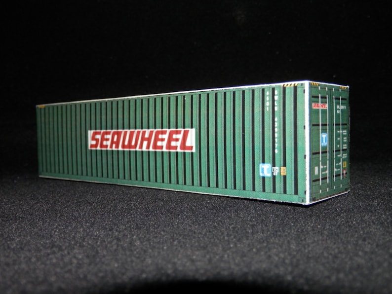 OO Gauge Set of 8 40ft Shipping Containers - Etsy