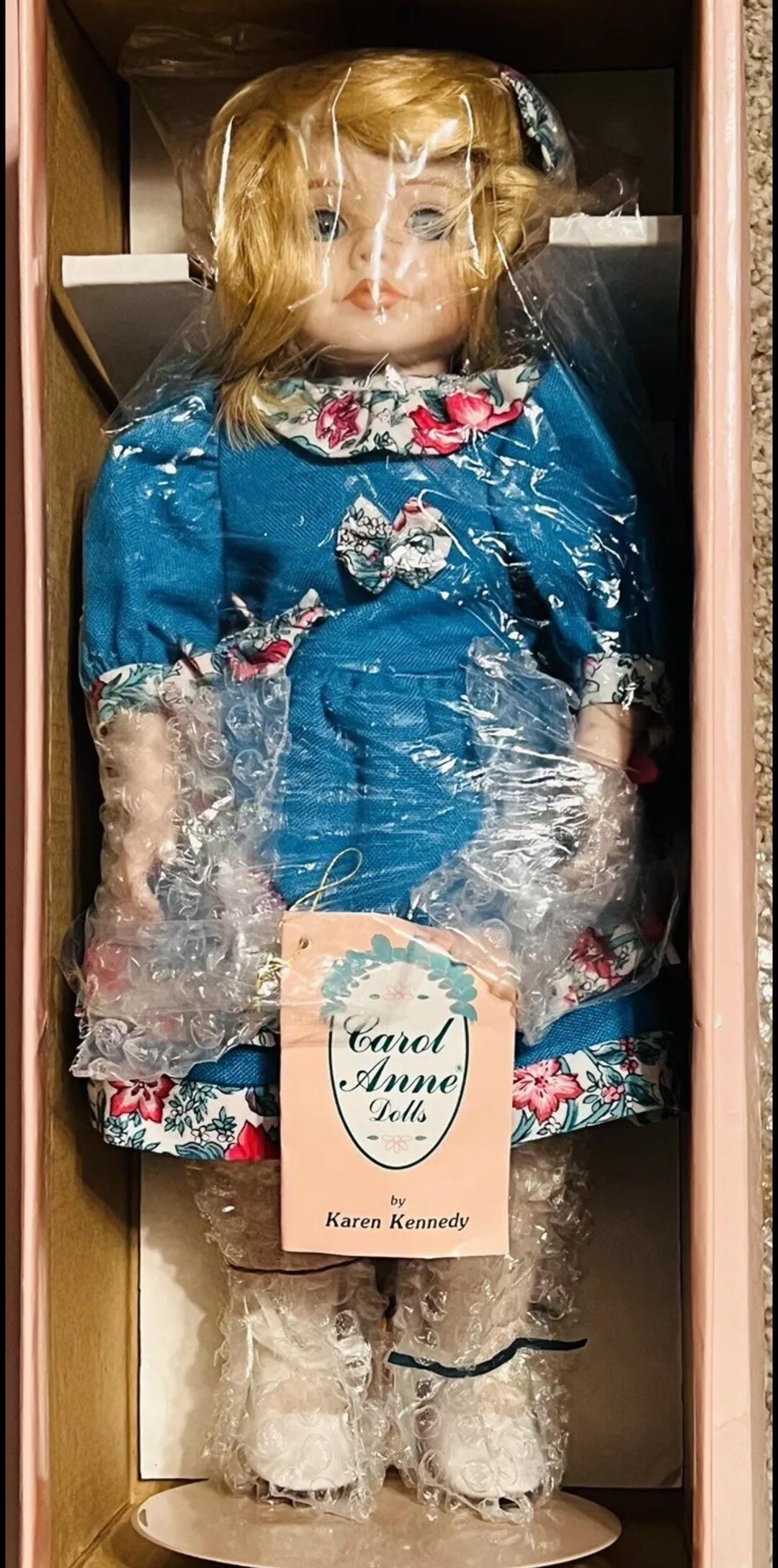 Goebel Carol Anne Dolls “judy” 16" Musical Porcelain Doll COA #22/1000 ...