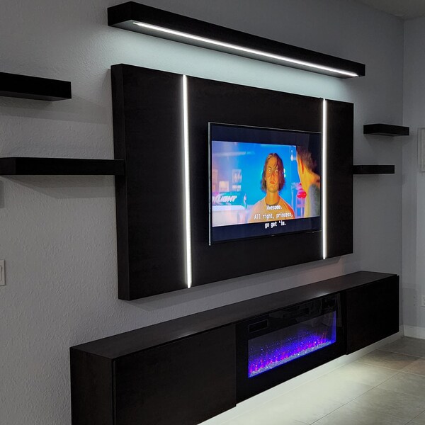 Entertainment Center - Etsy