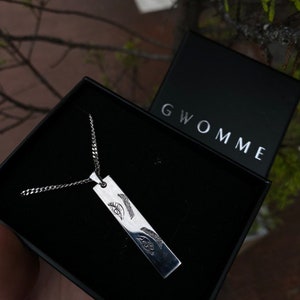 Personalized Eyes Engraved Necklace, Custom Eyes Engraving, 14k Gold ...