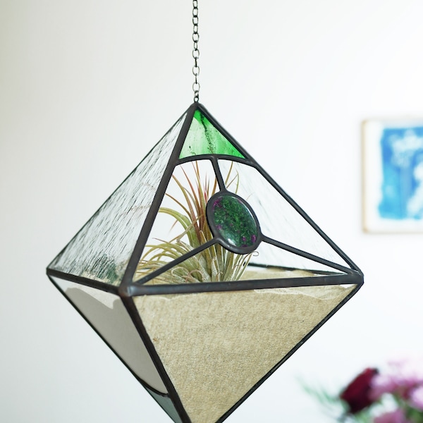 Stained Glass Terrarium Pattern - Etsy