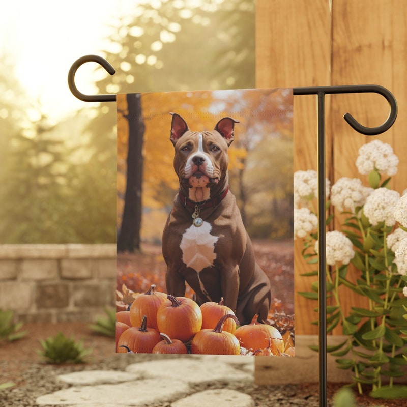 Pit Bull Garden Flag - Etsy