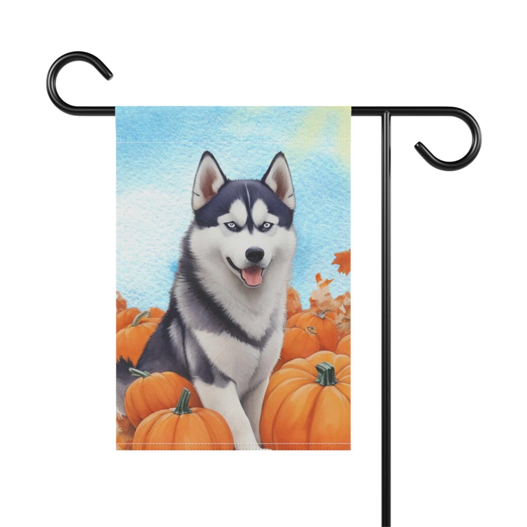 Siberian Husky Garden Flag Husky Flag Siberian Husky Flag - Etsy