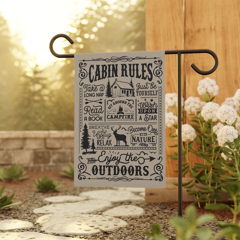 Cabin Rules - Etsy