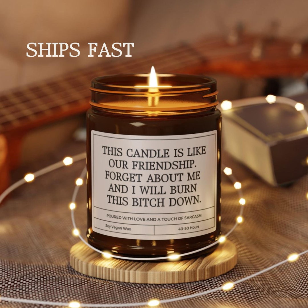 Best Friend Candle, Bestie Gift, Friendship Gift, Friend Gift, Our ...