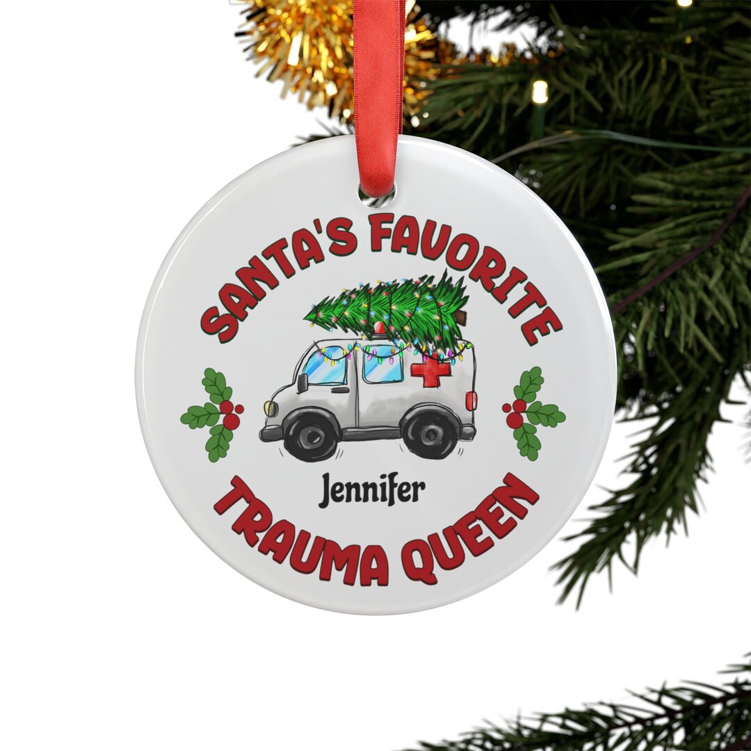 Emt Ornament, Personalized Paramedic Gifts, Paramedic Ornament, First ...