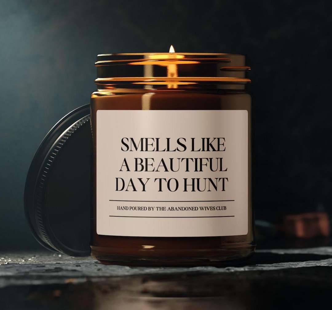 Hunter Gift, Candle for Hunter - Gift for Deer Hunter- Gift for Hunters ...