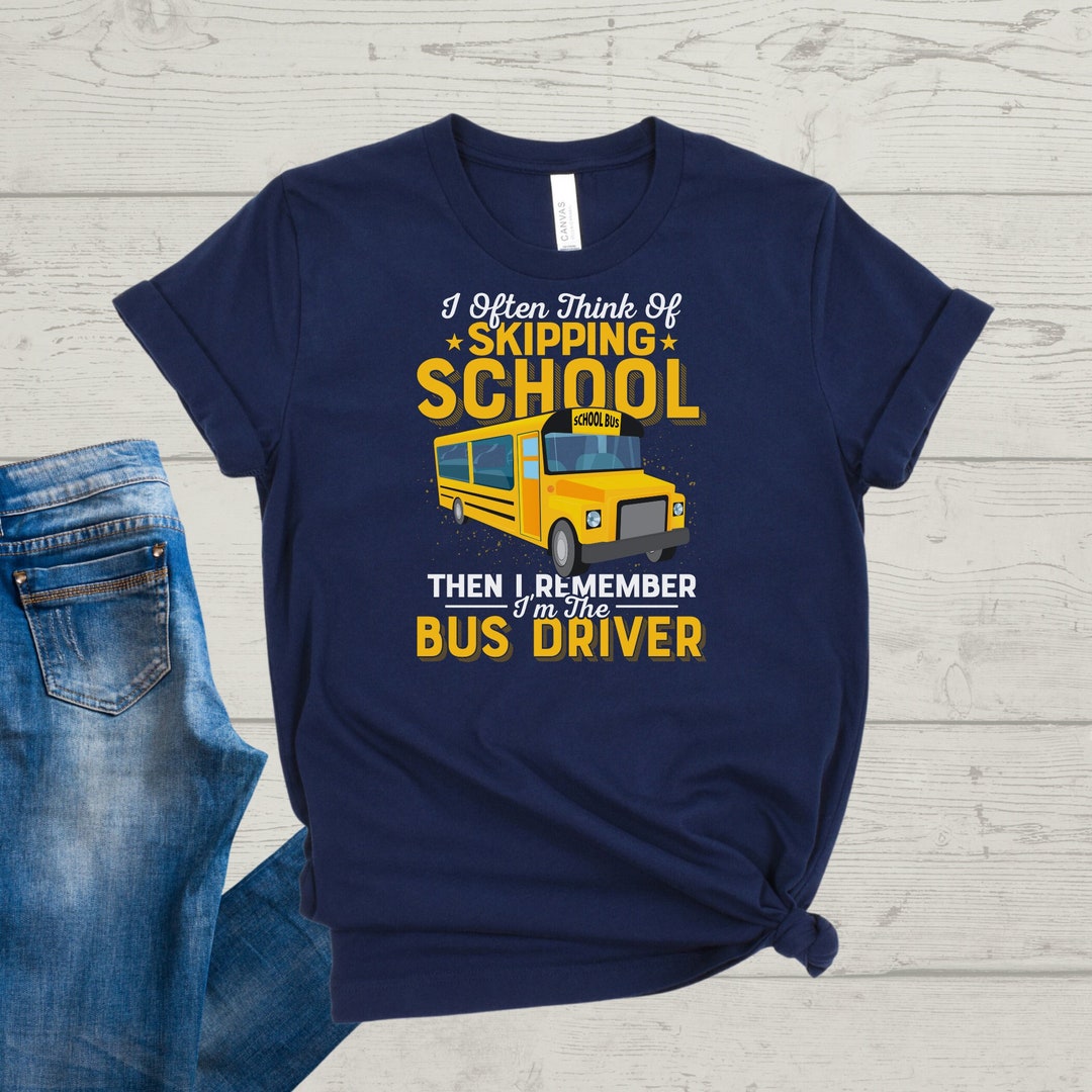 School Bus Driver T Shirt, Bus Driver Shirt, Bus Driver, School Bus ...
