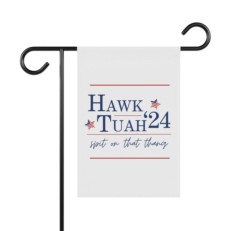 Hawk Tuah 24 Flag, Hawk Tuah Spit on That Thang Gift, Hawk Tuah 2024 ...