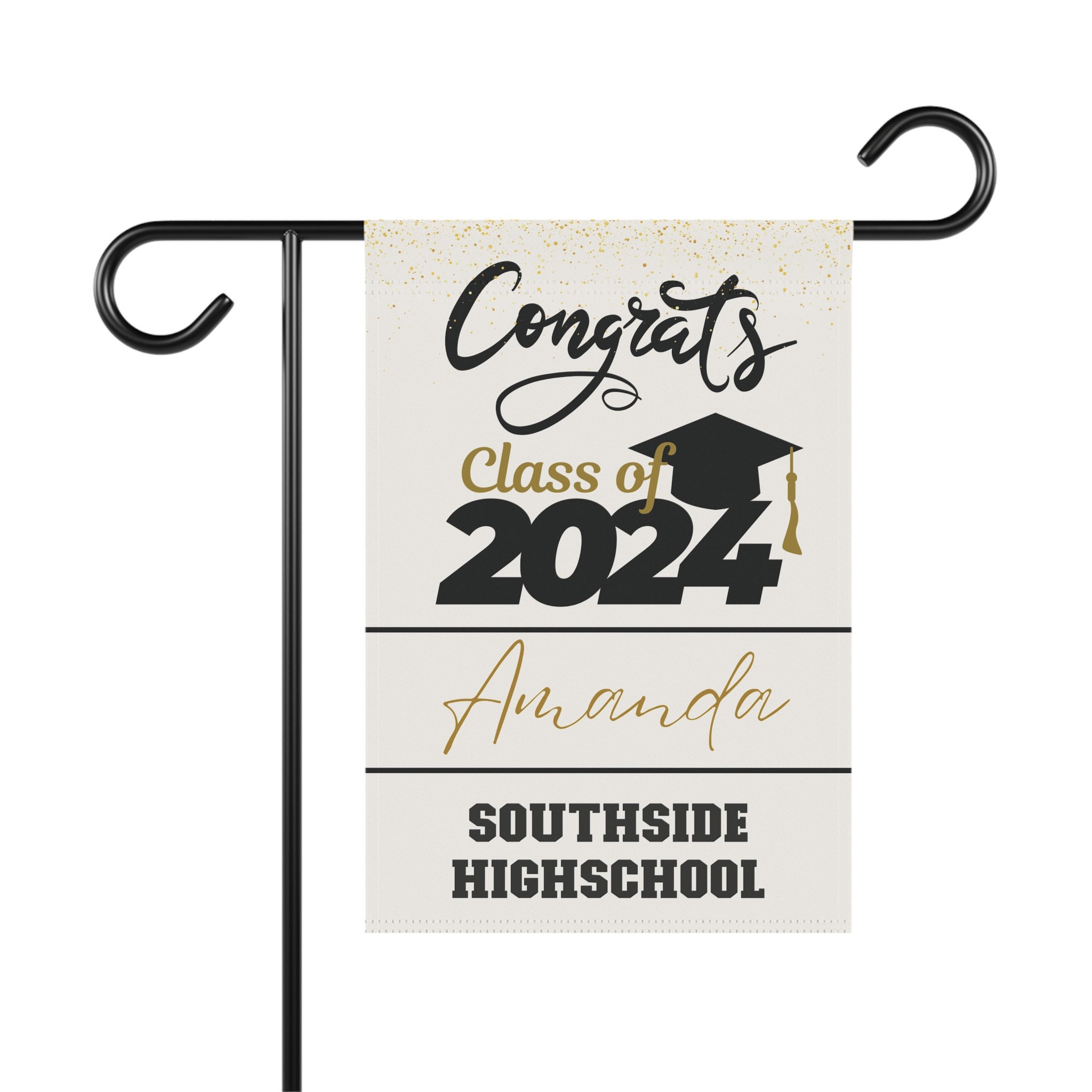 Graduation Garden Flag Custom Graduation Flag Class of 2024 Custom ...