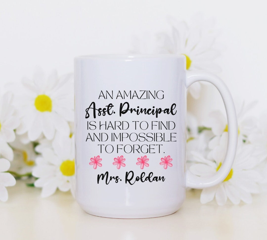 Personalized Assistant Principal Mug, Gift for Assistant Principal ...