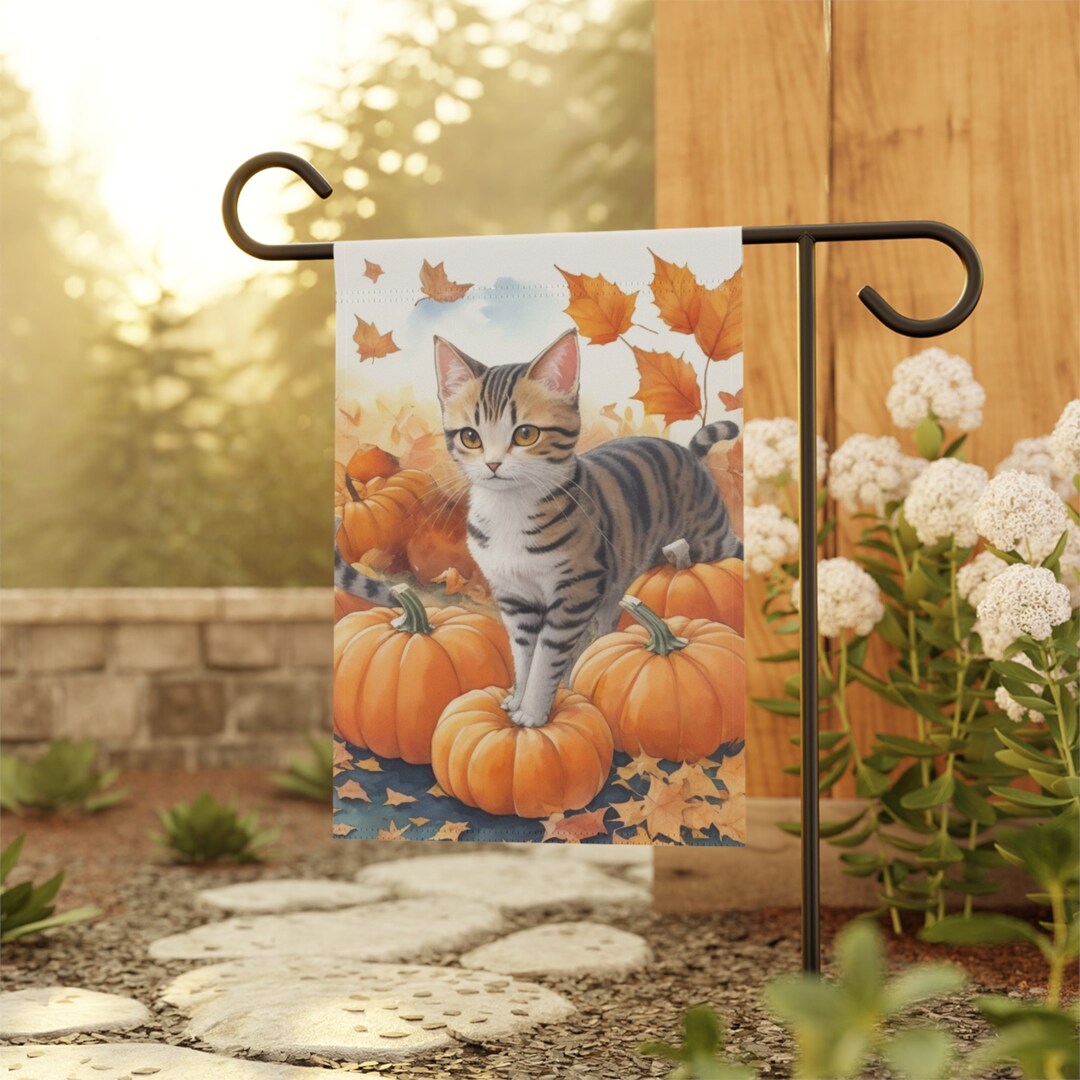 Exotic Short Hair Cat Fall Flag Cat Flag Short Hair Cat - Etsy
