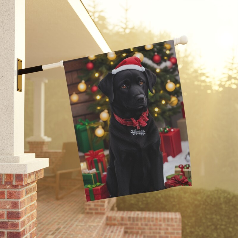 Black Lab Christmas Decor - Etsy