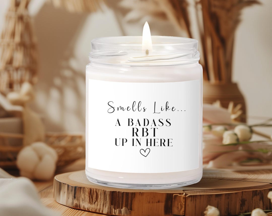 Gift for RBT, Funny Candle for RBT, Gift for Behavioral Technician ...