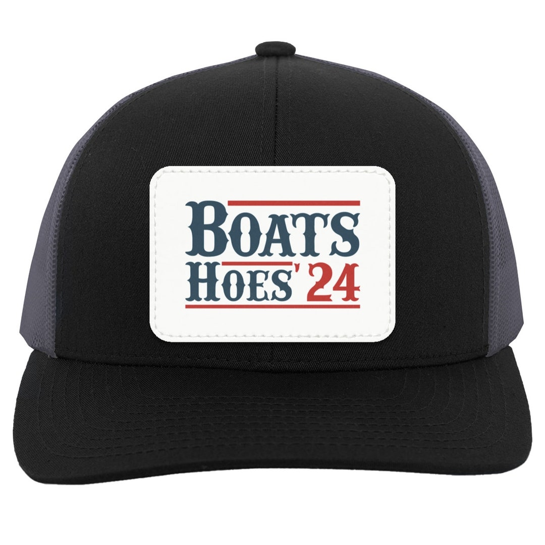 Boats Hoes 24 Foam Trucker Hat, Funny Boating Hat, Trendy Trucker Hat ...