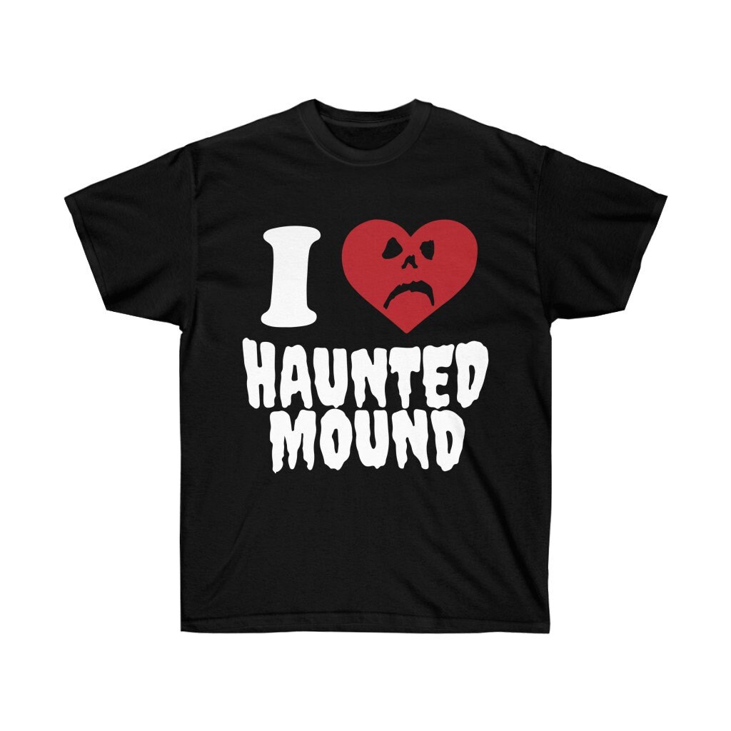 I Love Haunted Mound T Shirt Black Sematary Merch Bladee Chief - Etsy UK