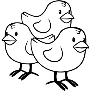 Farm Animal, Chicken Clipart SVG PNG File Instant Download - Etsy