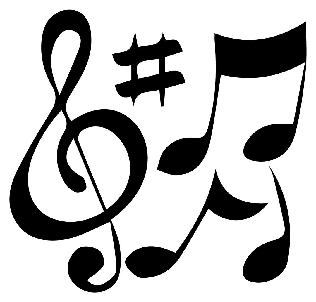 Music Note SVG, Svg Files for Cricut Digital Download, PNG for Digital ...