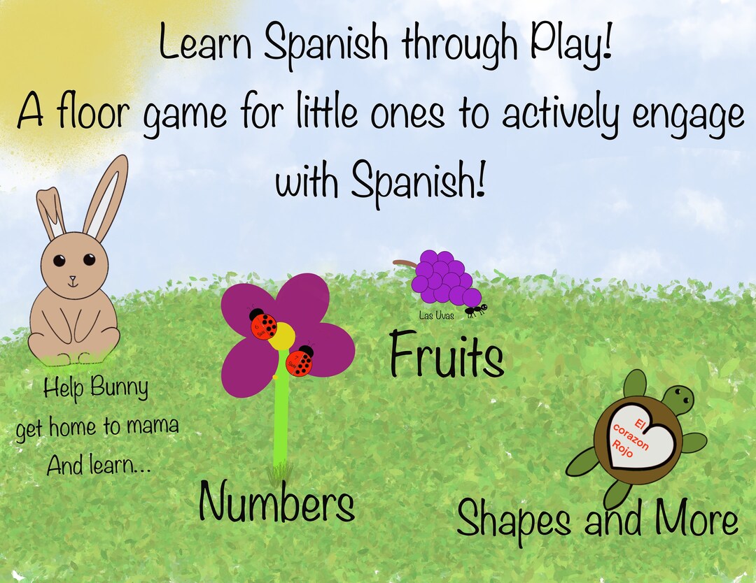 Spanish Educational Game Early Learning Preschool Kindergarten ...