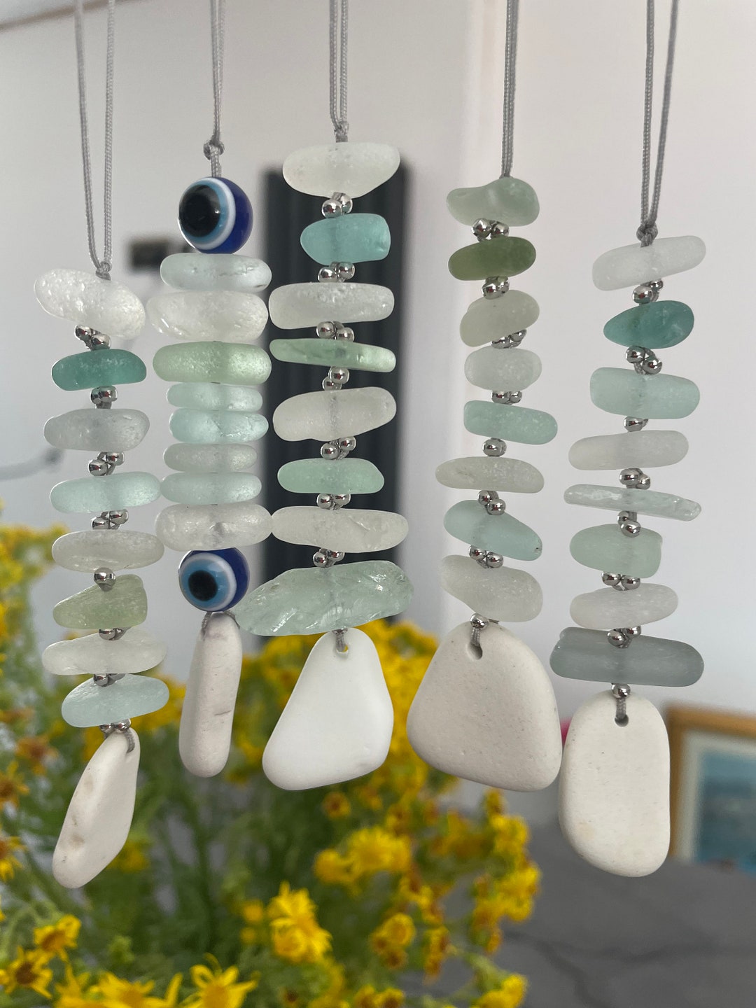 Sea Glass Sun Catcher Genuine Seaham Sea Glass Nature Gift - Etsy